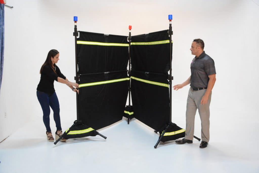 Double 12′ x 6′ Barrier System – Barrier By Design