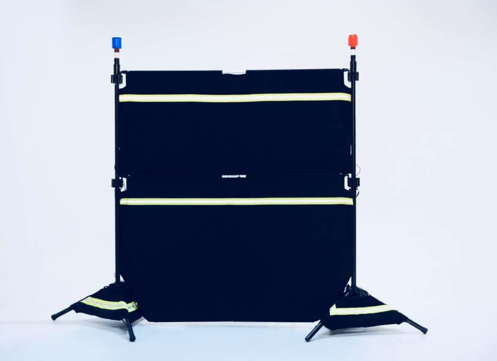 Single 6′ x 6′ Barrier System – Barrier By Design